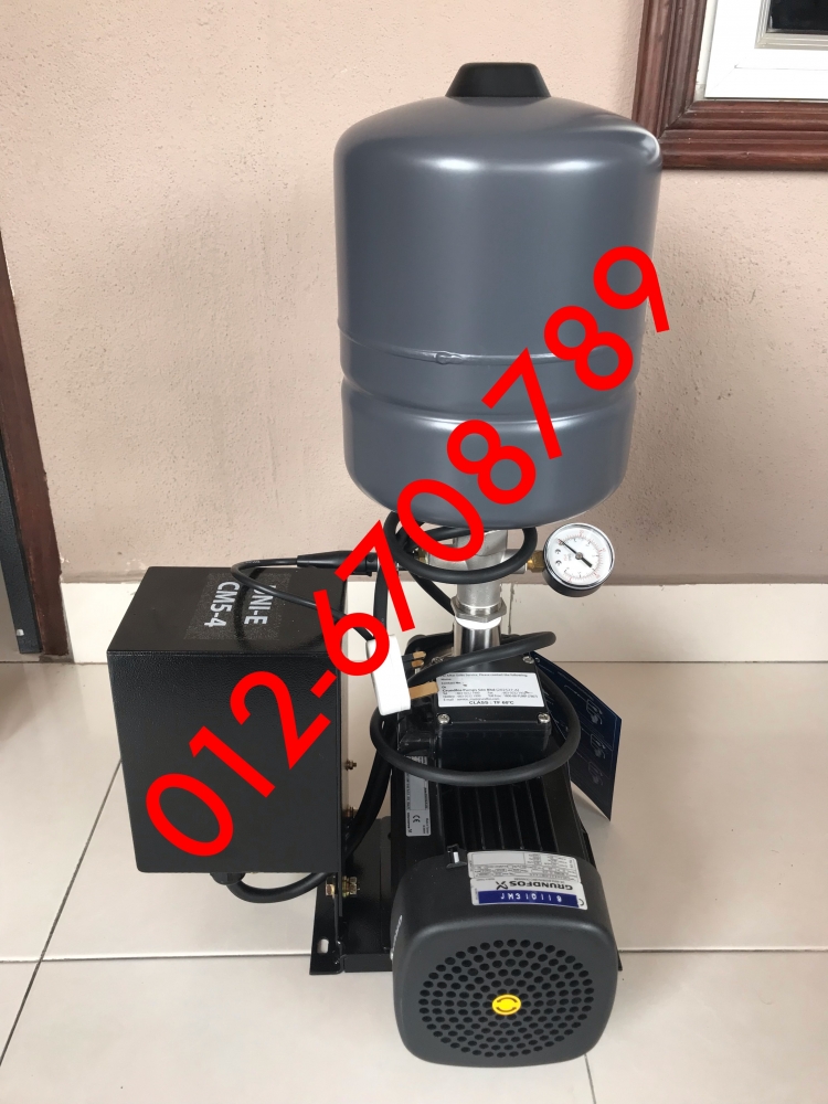 GRUNDFOS VARIABLE SPEED BOOSTER PUMP UNI-E CM5-4