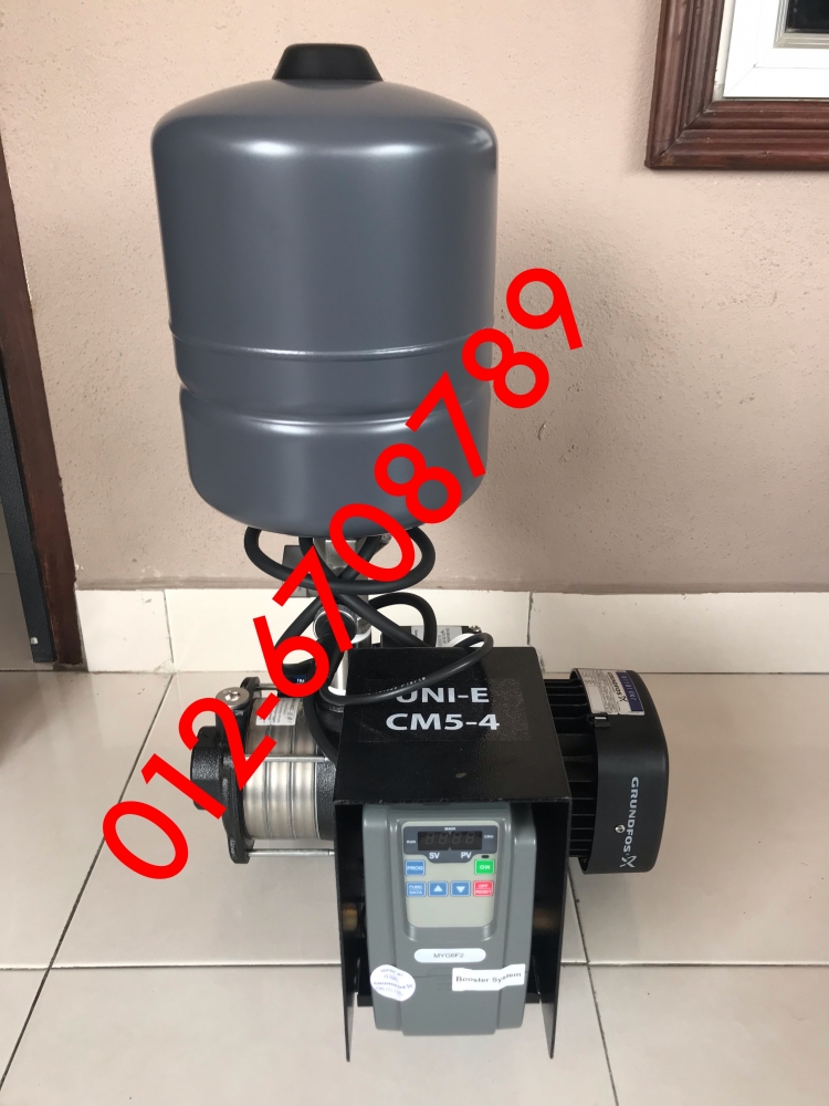 GRUNDFOS VARIABLE SPEED BOOSTER PUMP UNI-E CM5-4
